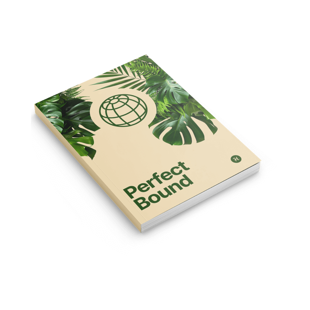Perfect Bound Booklets | Perfect Binding Book Printing | HelloPrint US