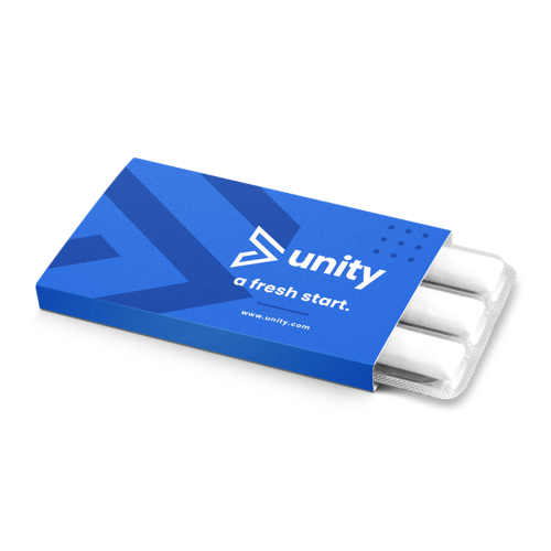 Personalised Chewing Gum £0.39p | Custom Chewing Gum with Logo