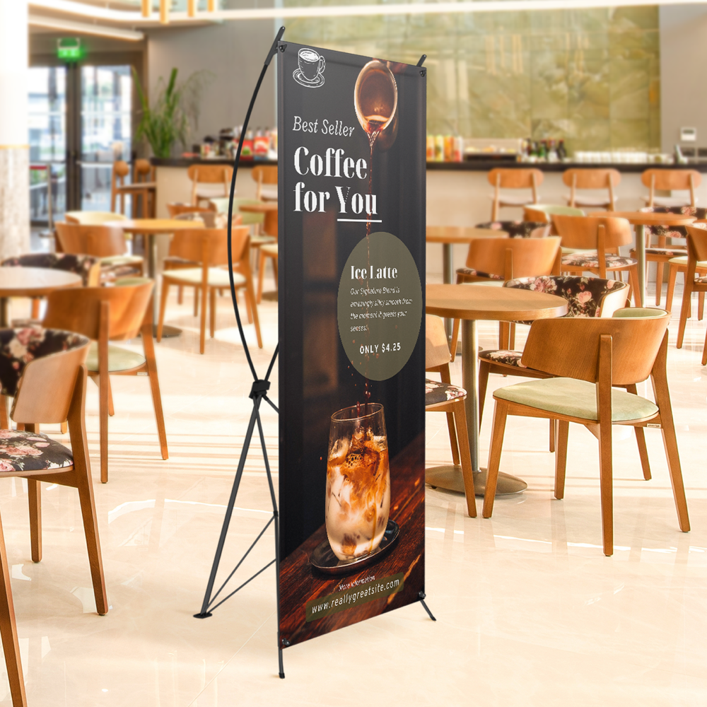 X Banners | X Frame Banner Printing UK | X Banner Outdoor & Indoor