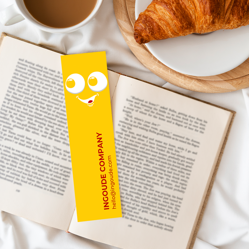 Impression de marque page standard en ligne | HelloPrint