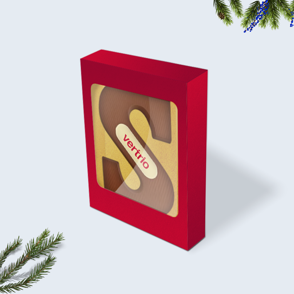 Chocoladeletters met logo | Drukzo