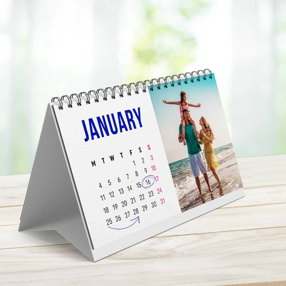 Calendriers de bureau avec votre design | Helloprint