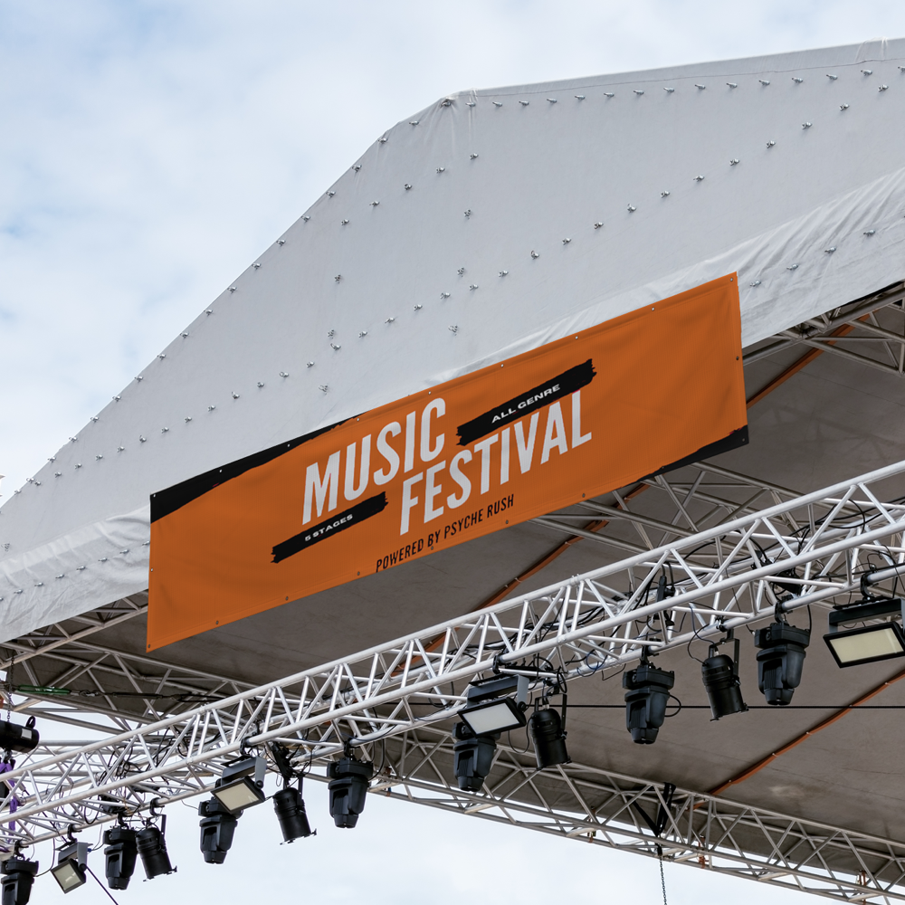 Bâche & Banderole publicitaire personnalisée | Calicot publicitaire