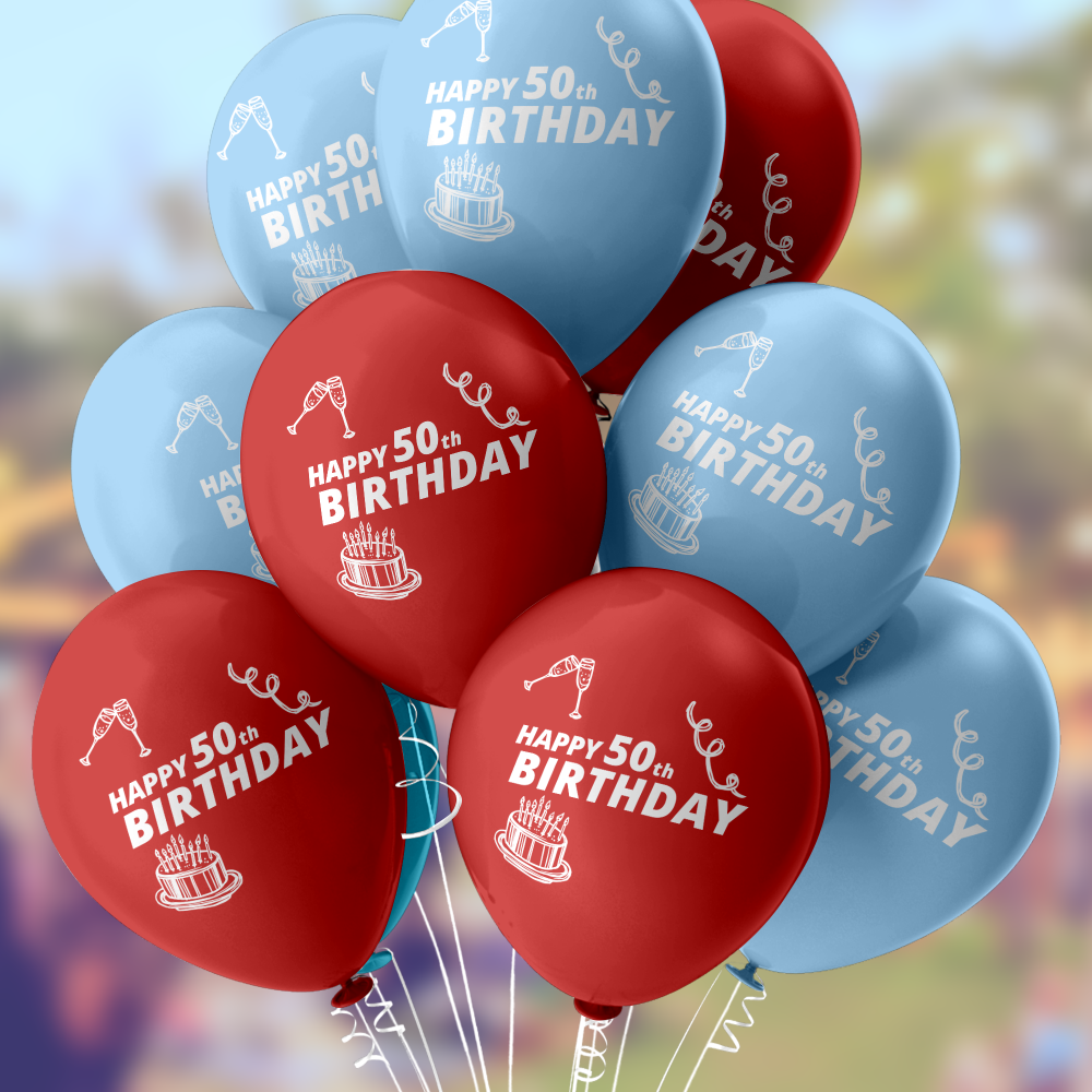 Custom Printed Balloons with Logo | Branded Balloons UK | Promotional ...