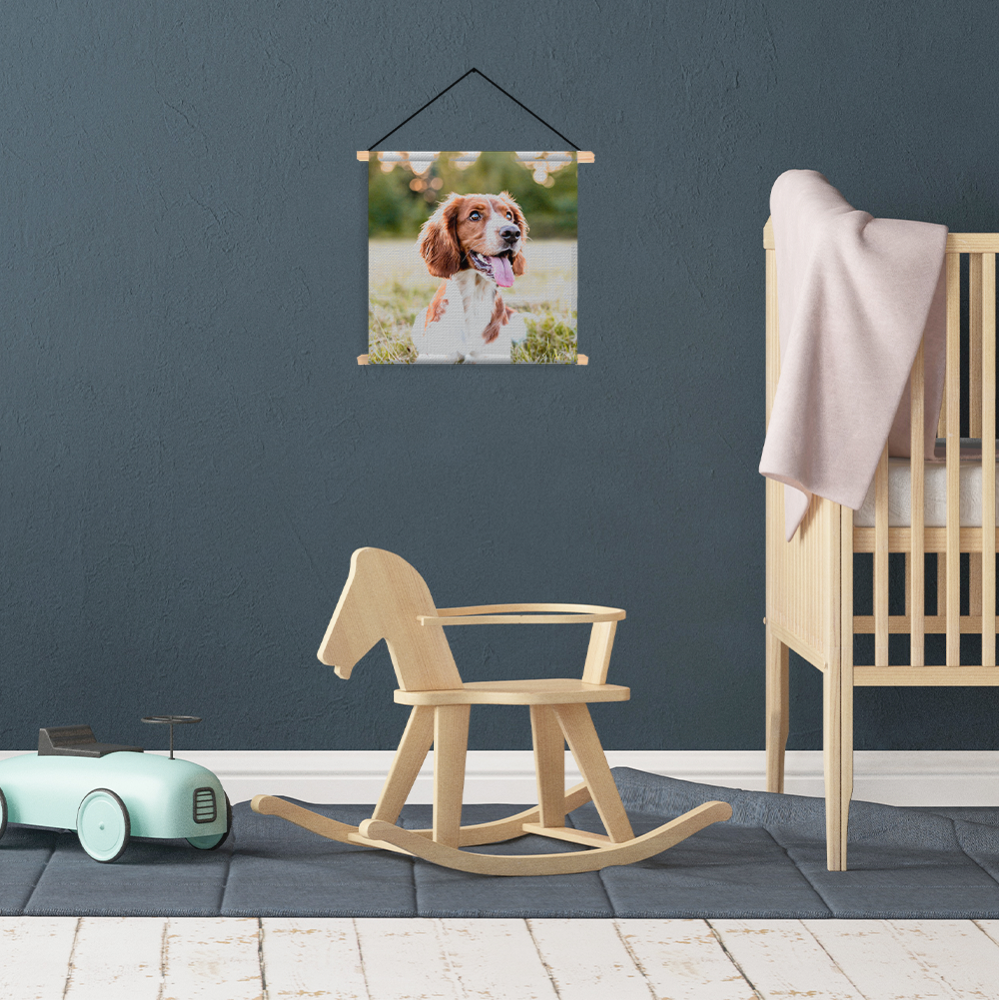 Hanging textile posters with your pictures | Helloprint