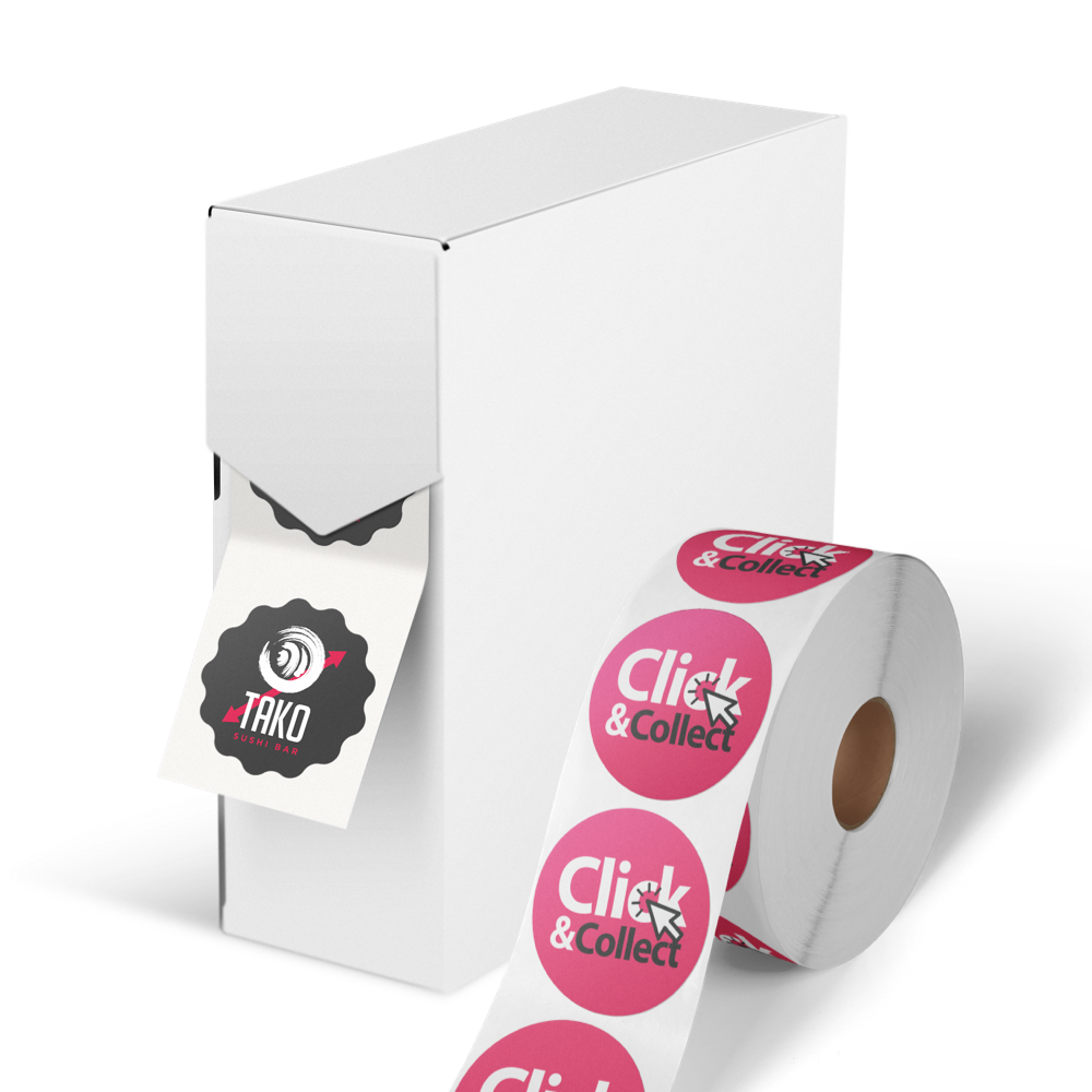 Stickers op Rol Bestellen | Etiketten Maken & Printen