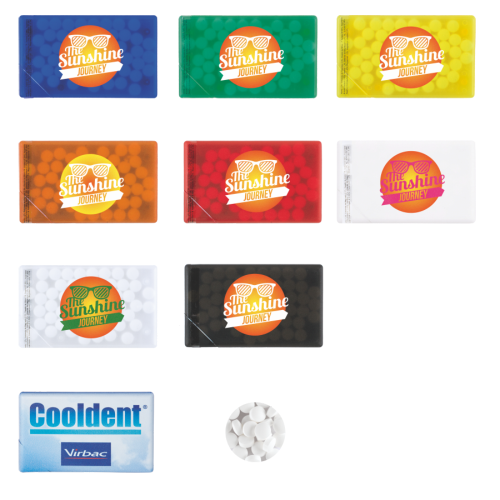 Creditcard mint dispenser | Helloprint