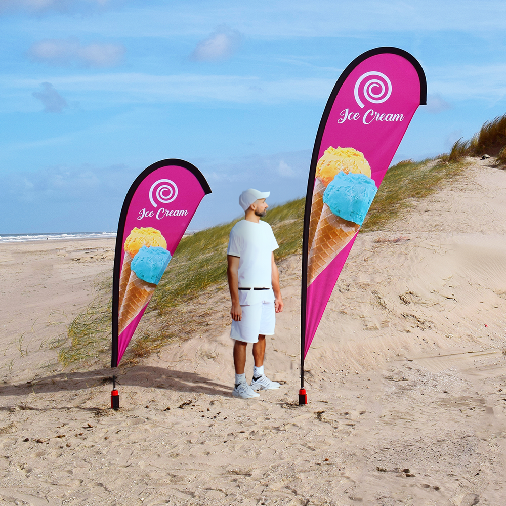 Teardrop Flags £34.67 | Teardrop Flag Printing UK | Teardrop Banners