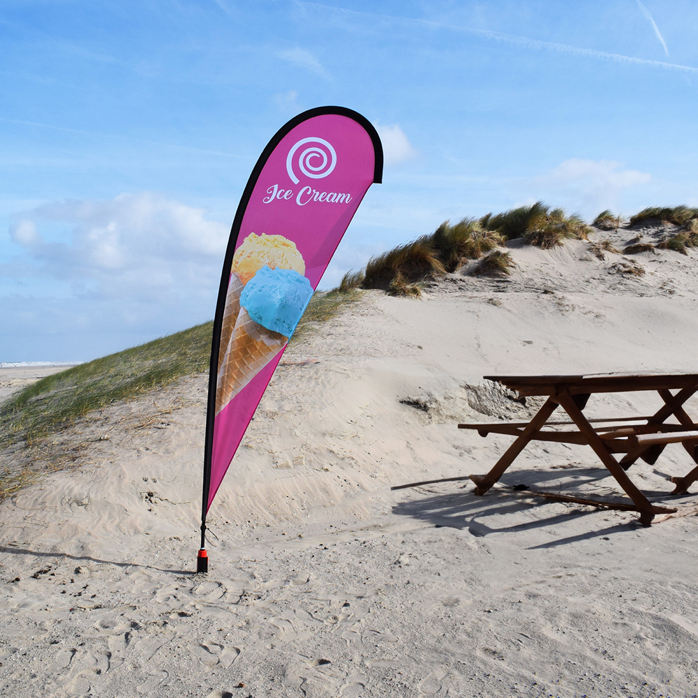 Dropflags Bedrucken - Kostenlose Lieferung | HelloPrint