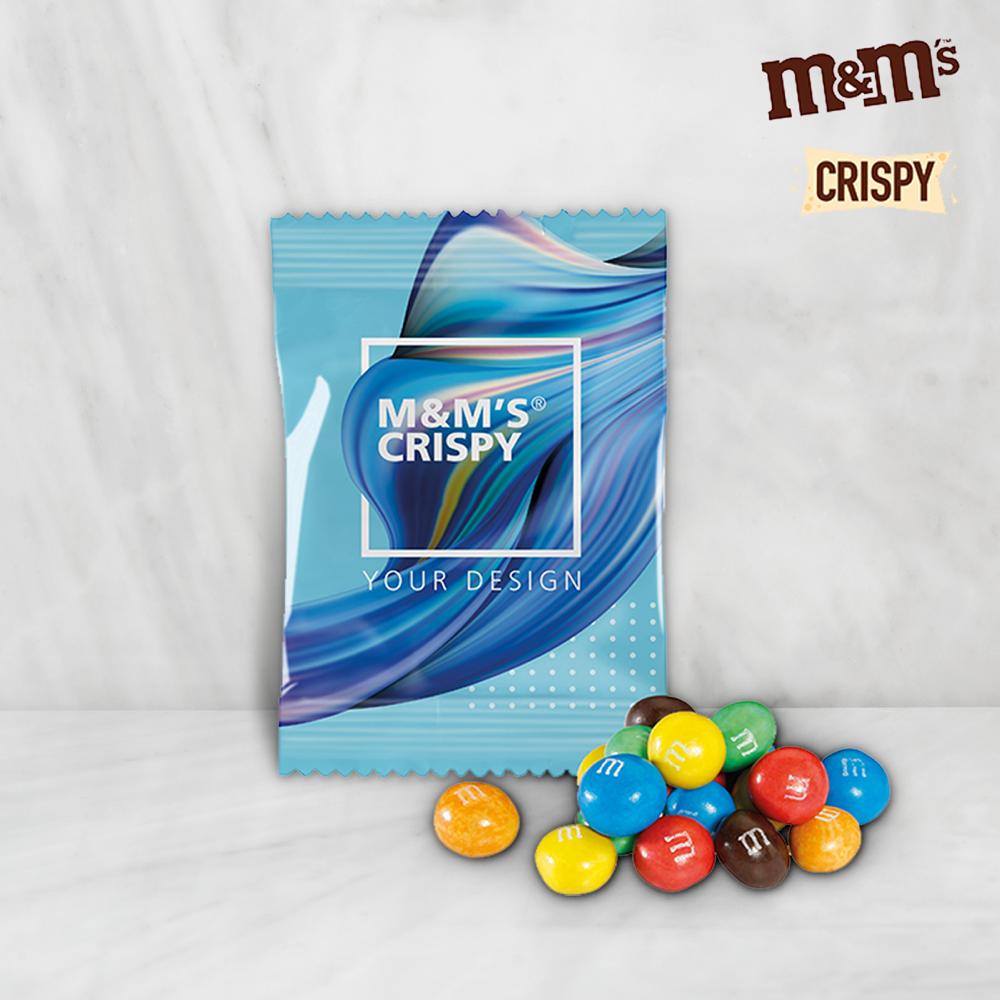 M&M's® crispy packet | Helloprint