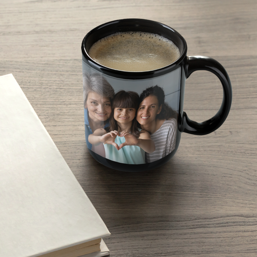 Black Mug 15oz | HelloPrint