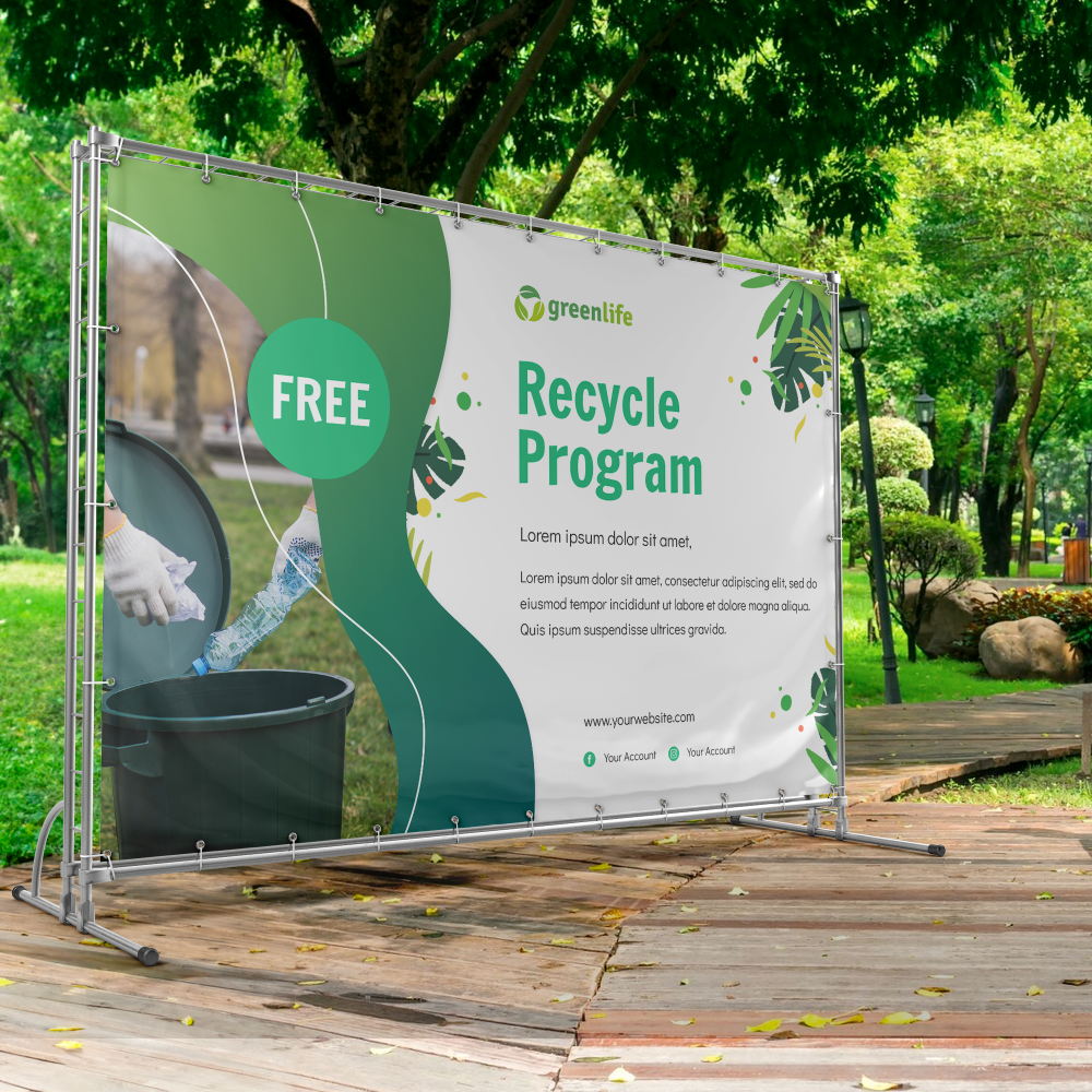 Eco Banners Easily Printed Online With HelloPrint