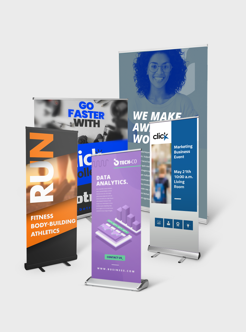 Roller Banner Printing | Pull Up Banners | Roll Up Banner Printing