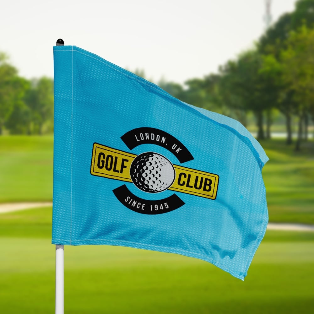 Personalised Golf Flags, Cheap & High-Quality, Only at | HelloPrint