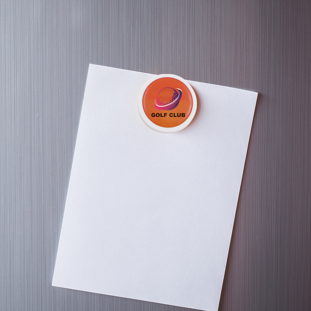 Doming Magnet Round | Helloprint
