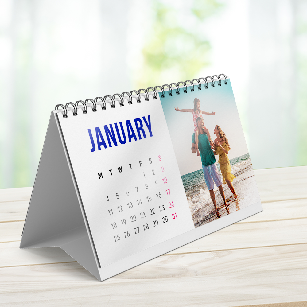 Calendriers de bureau avec votre design | Helloprint