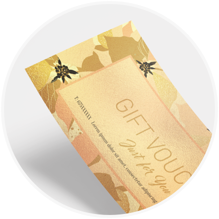 Gift Voucher Printing: Print Your Own Vouchers | Helloprint