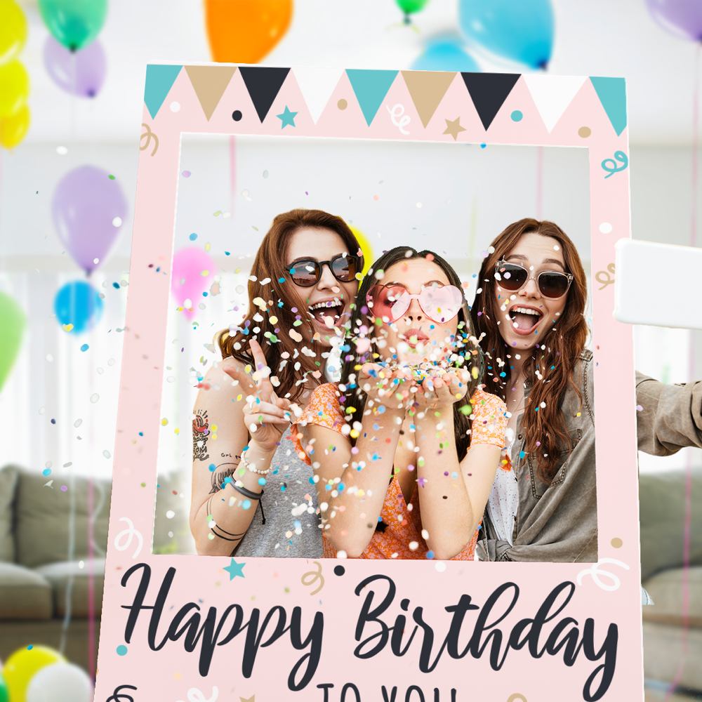 Personalised Selfie Frame | Custom Selfie Frame Printing UK