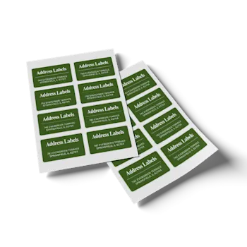 Return Address Labels & Custom Address Stickers | HelloPrint